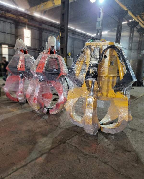 Hydraulic Grab Bucket for Excavator | APR Bright Industries