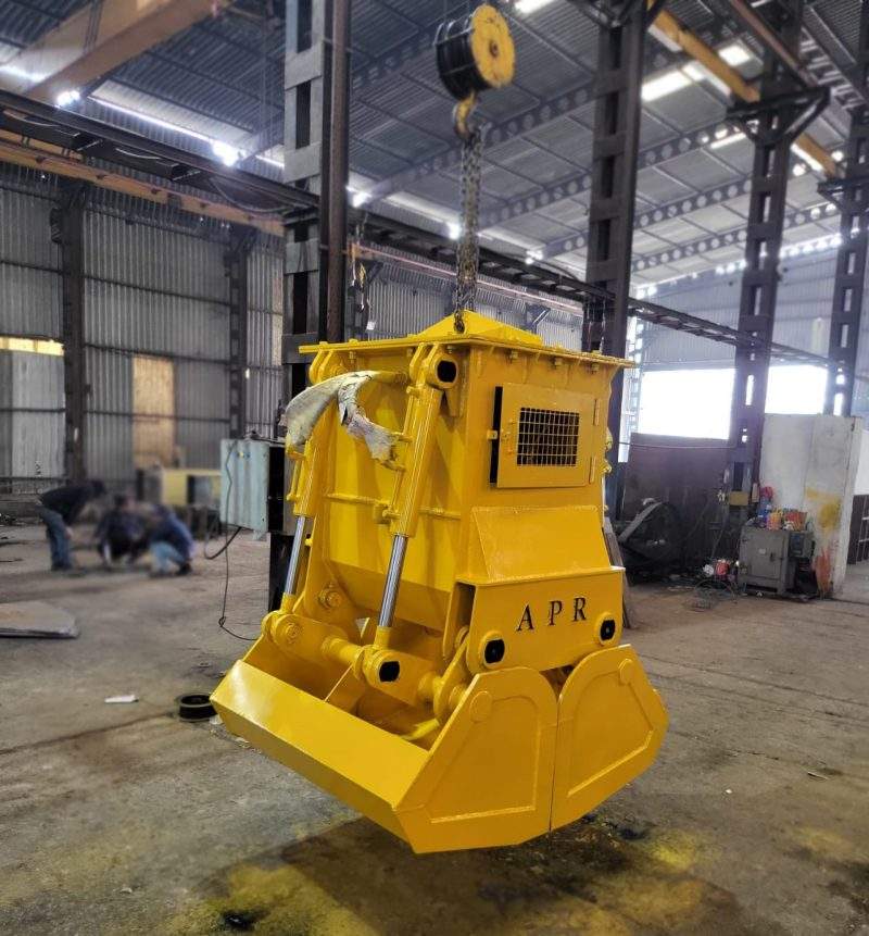 Electro-Hydraulic Grab Bucket - Material Handling Grabs