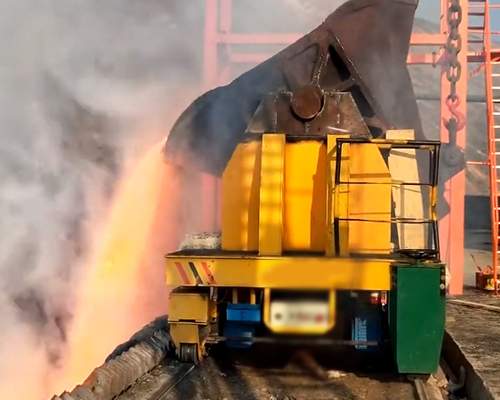 Ladle Transfer Trolley » Hot Metal Handling Trolley