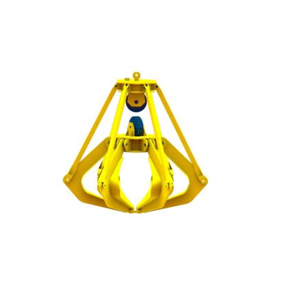 Polyp Grabs for excavator, cranes to handle scrap material